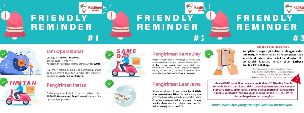 Toko Online Barbara Walden Official Shop | Shopee Indonesia