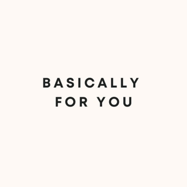 Produk Basically For You | Shopee Indonesia