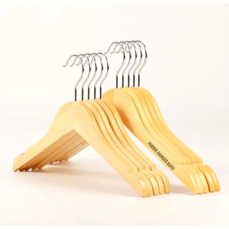 Produk Pabrik_Hanger_Kayu | Shopee Indonesia
