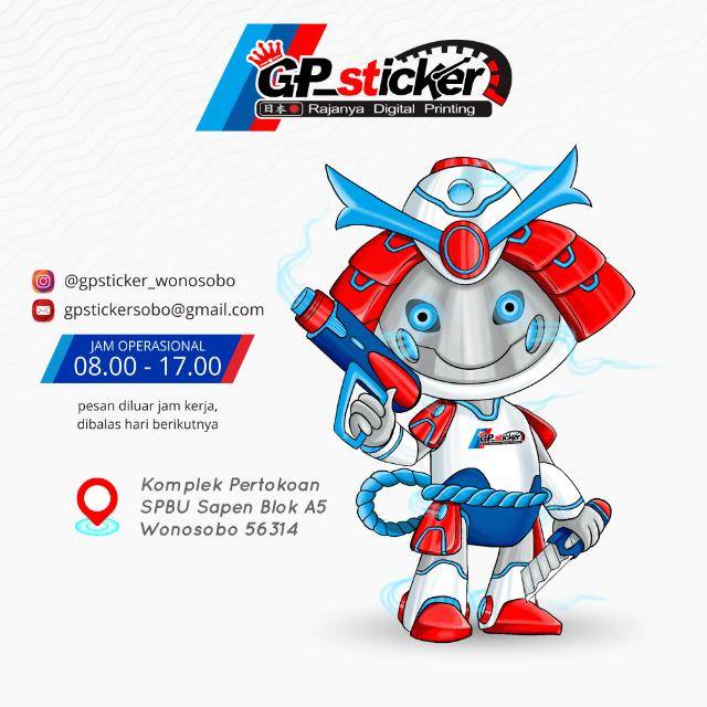 Produk GP-Sticker Wonosobo | Shopee Indonesia