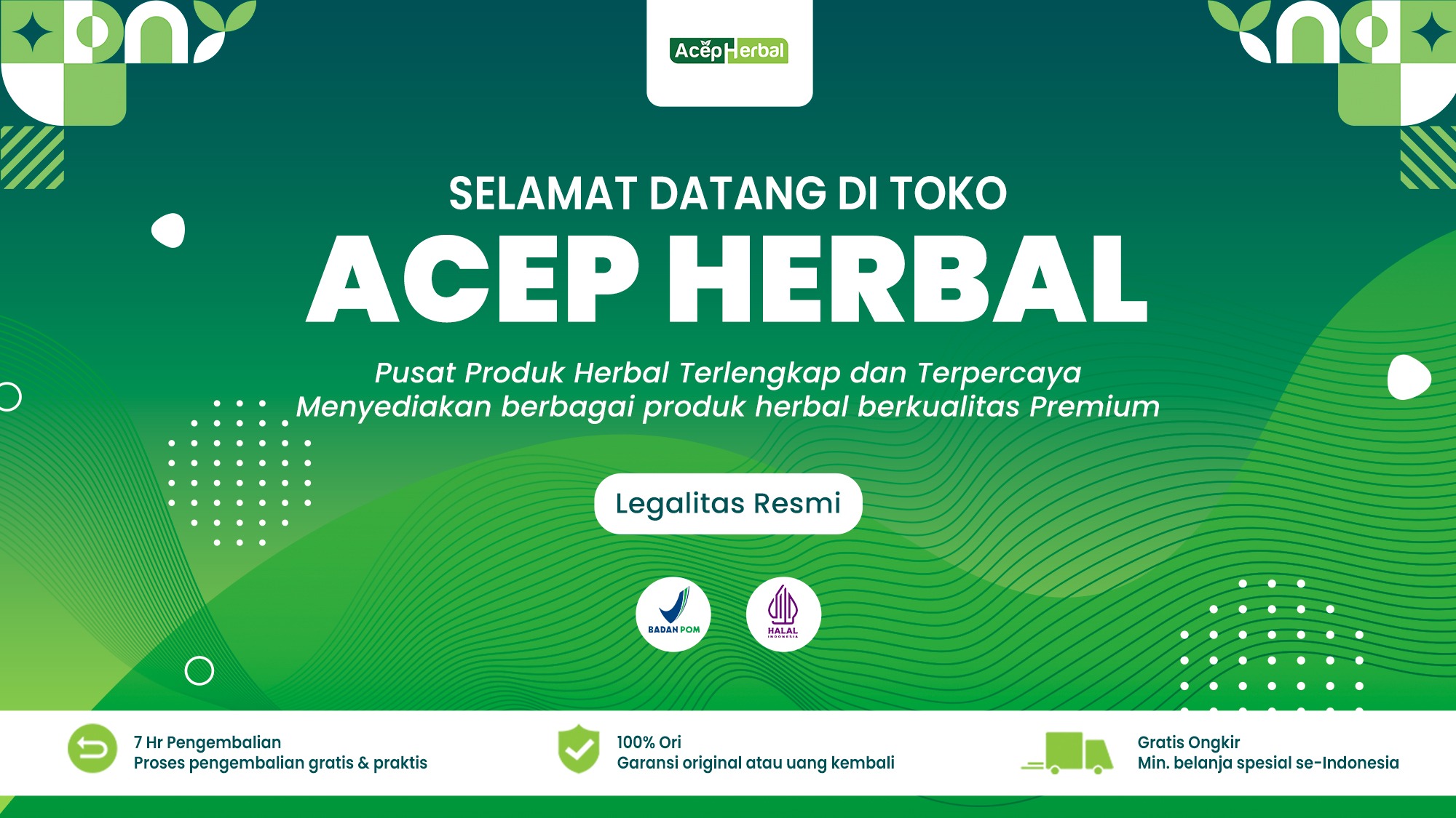 Toko Online Acep Herbal Official Shop | Shopee Indonesia
