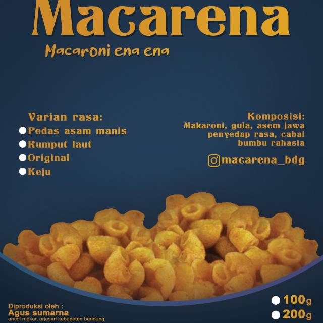 Produk snack.macarena | Shopee Indonesia