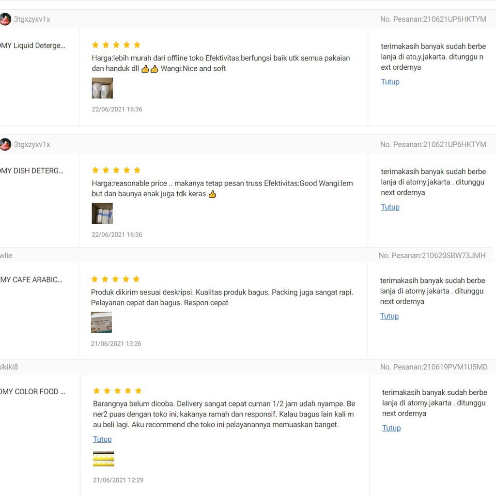 Produk Atomy Jakarta | Shopee Indonesia