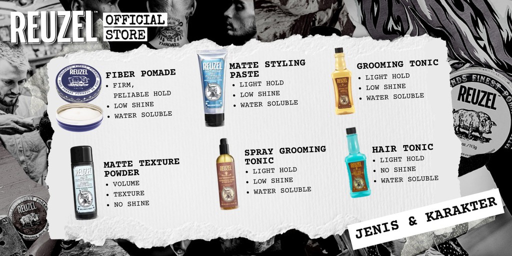 Toko Online REUZEL OFFICIAL STORE | Shopee Indonesia