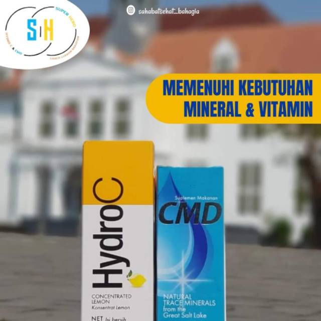 Produk Super Hero Hydro C & CMD | Shopee Indonesia