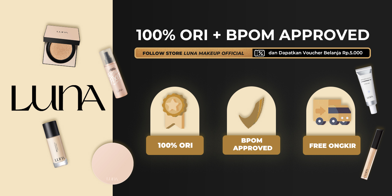 Toko Online Luna Makeup Official Shop | Shopee Indonesia