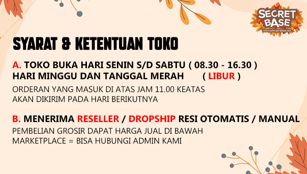 Produk Secret Base Surabaya | Shopee Indonesia