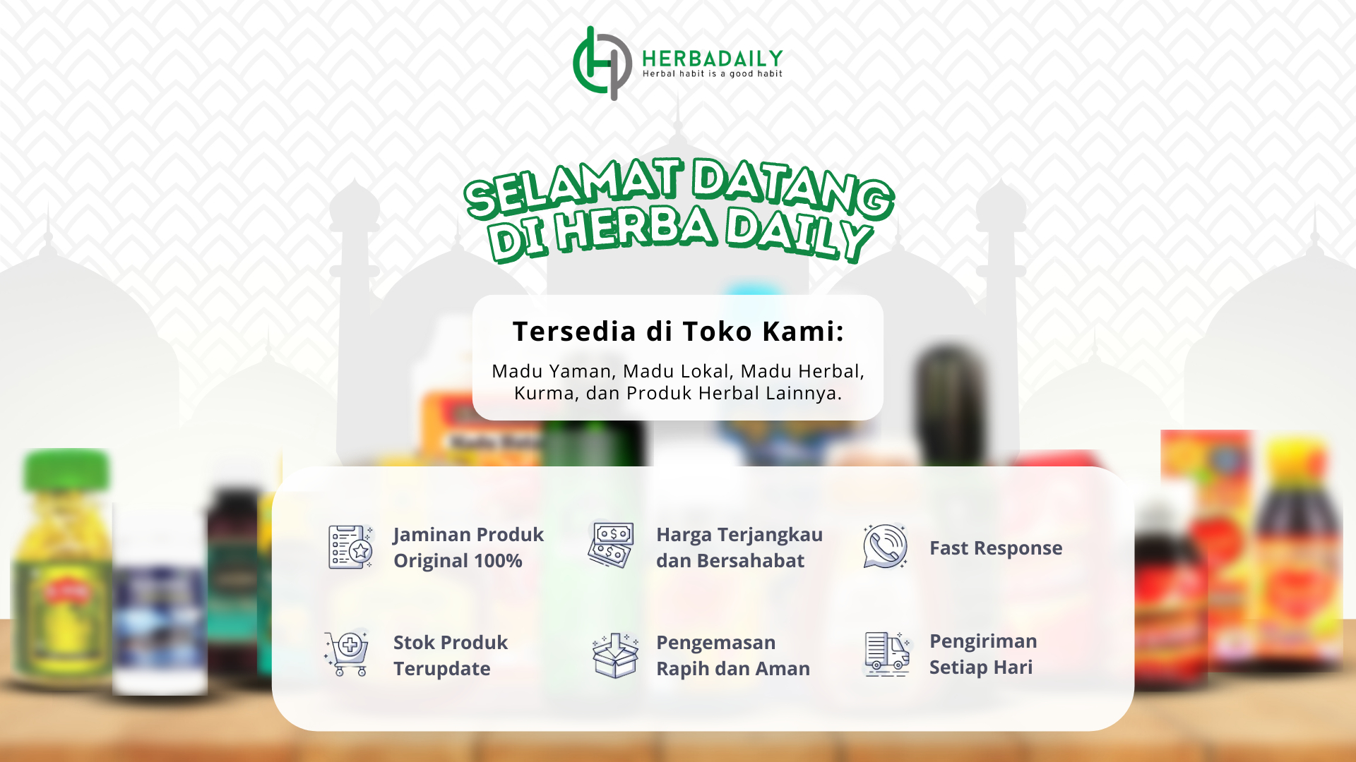 Produk Herba Daily | Shopee Indonesia