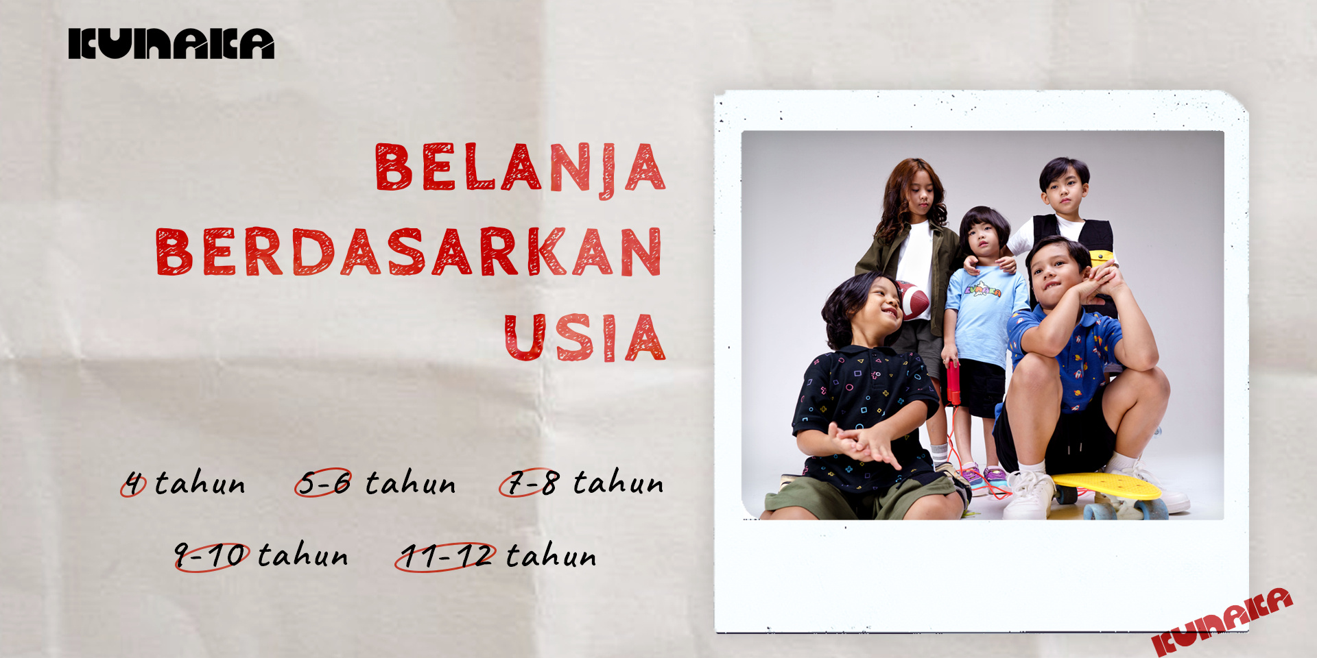 Produk Kunaka Kids Official | Shopee Indonesia