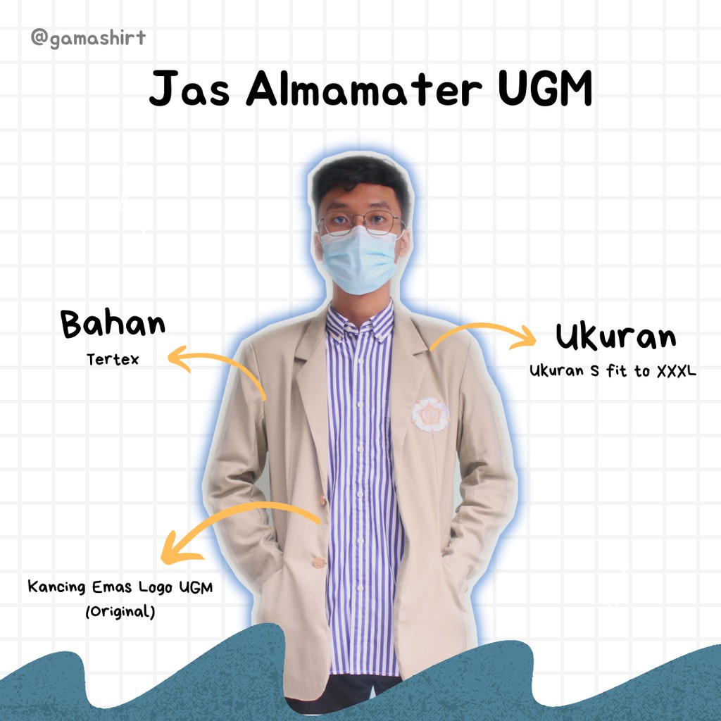 Produk GAMASHIRT OFFICIAL "KOPMA UGM" | Shopee Indonesia