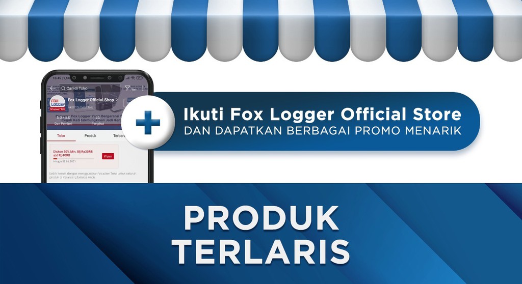 Toko Online Fox Logger Official Shop | Shopee Indonesia