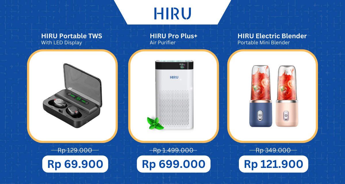 Produk Hiru Life Official Store | Shopee Indonesia