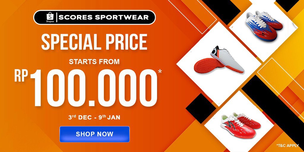 Produk Scores | Shopee Indonesia