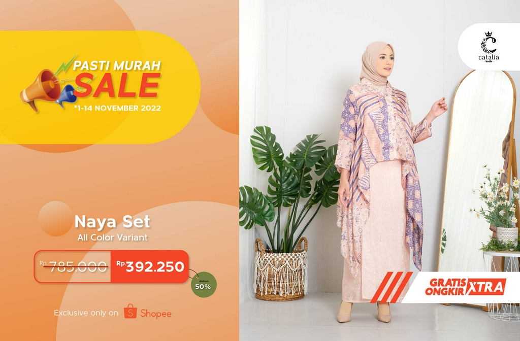 Produk Catalia Batik | Shopee Indonesia