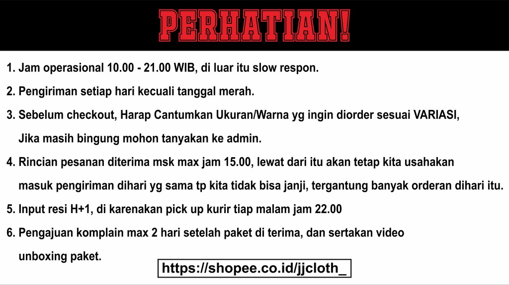 Produk JJ Cloth | Shopee Indonesia