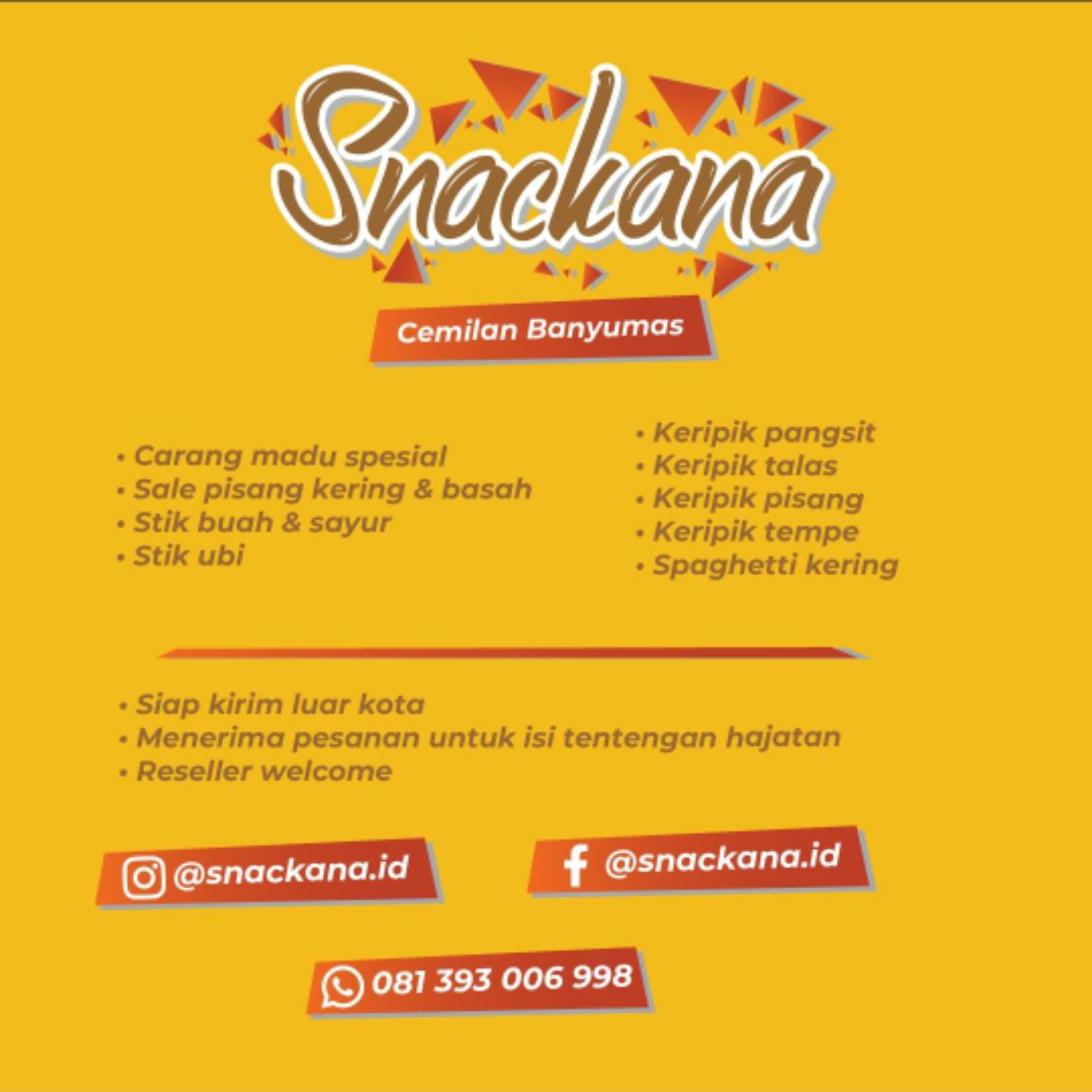 Produk Snack.ana | Shopee Indonesia