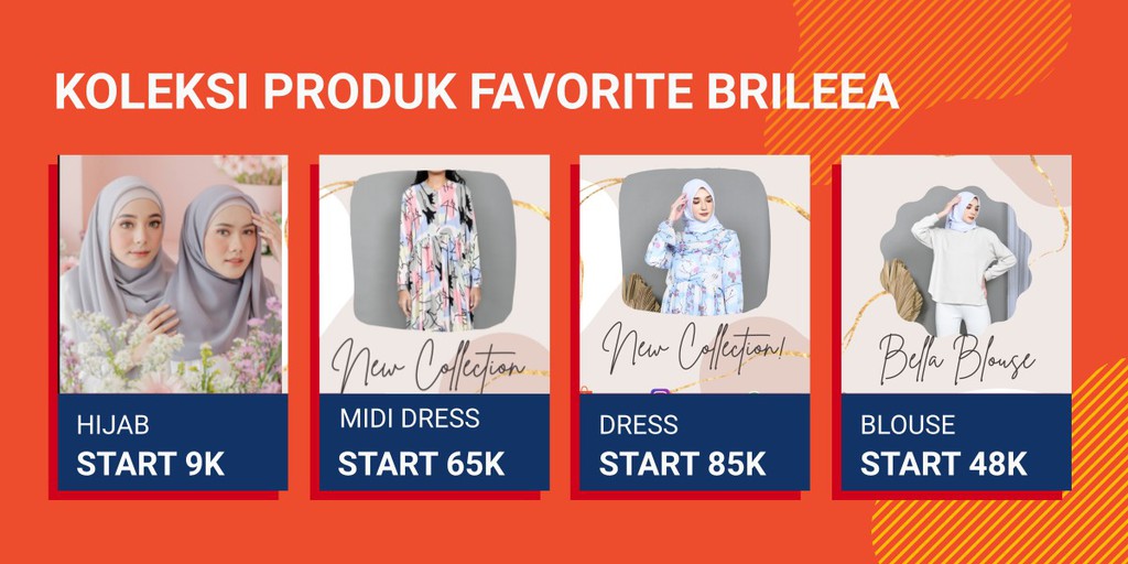 Produk BRILEEA Fashion Pakaian Wanita | Shopee Indonesia