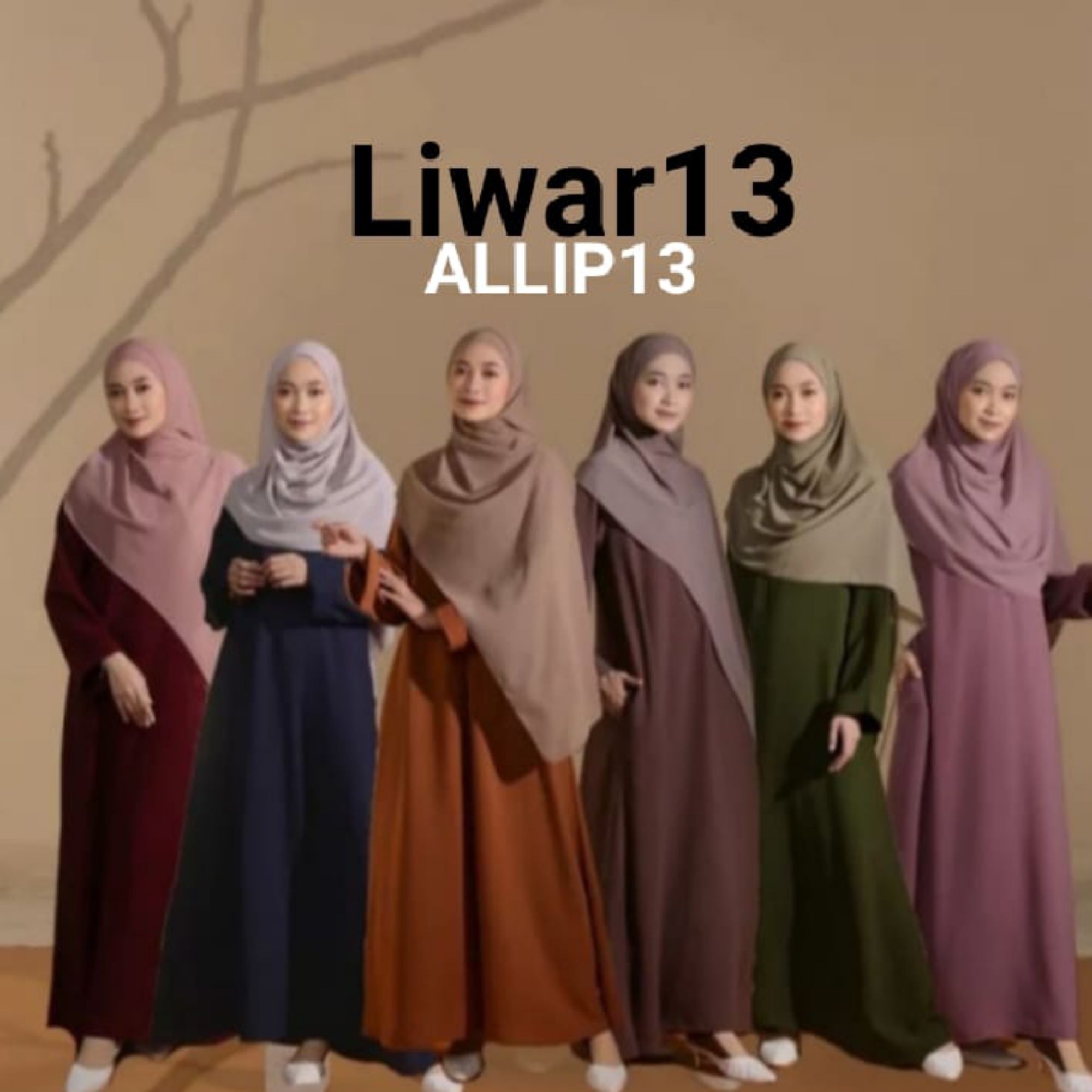 Produk Gamis allip13 | Shopee Indonesia