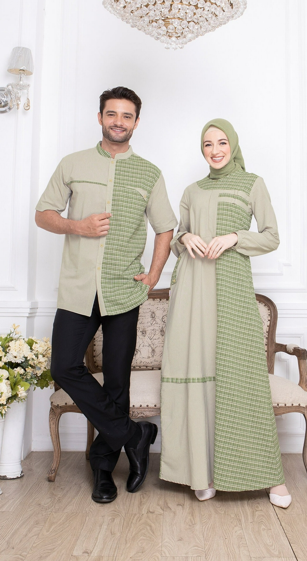 Produk Gamis Couple Keluarga | Shopee Indonesia