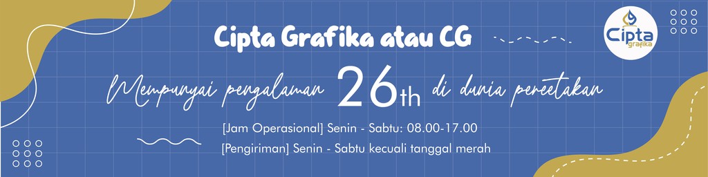 Produk Percetakan Cipta Grafika | Shopee Indonesia