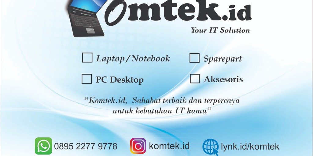 Produk Komtek.id | Shopee Indonesia
