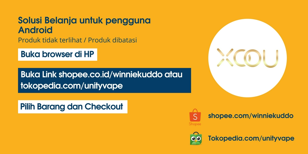 Produk Unity Vape Medan | Shopee Indonesia