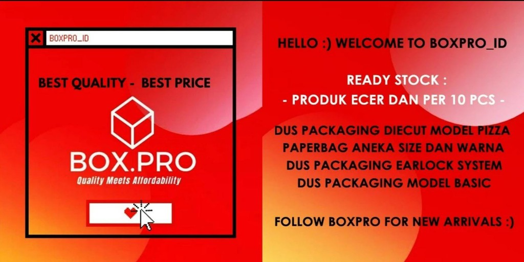 Produk Boxpro_id | Shopee Indonesia