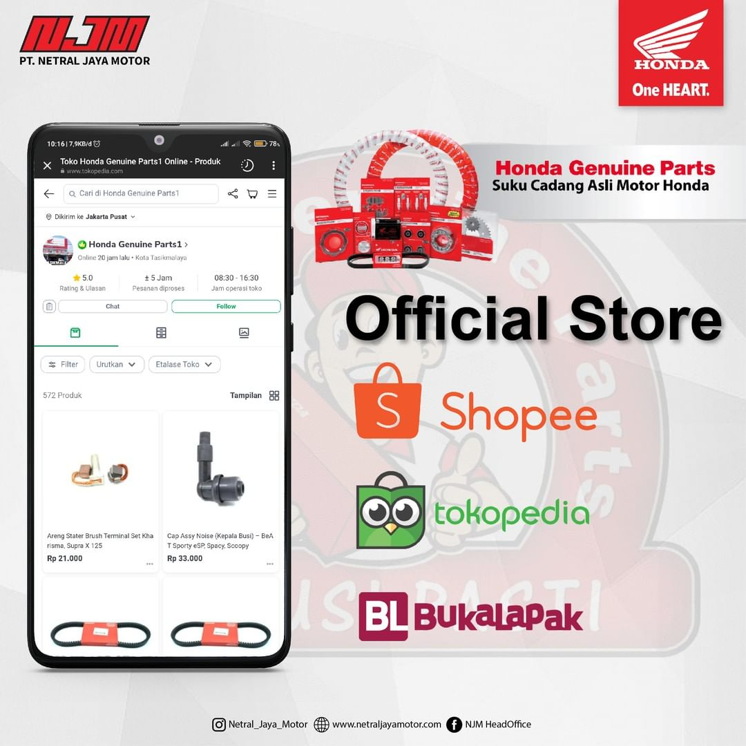 Produk Netral Jaya Motor Official | Shopee Indonesia