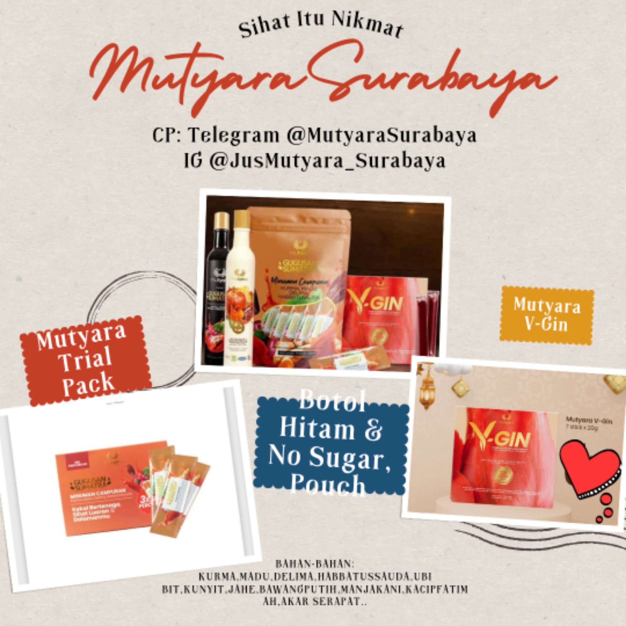 Produk Mutyara Sby | Shopee Indonesia