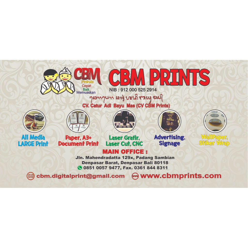 Produk CV CBM Prints | Shopee Indonesia