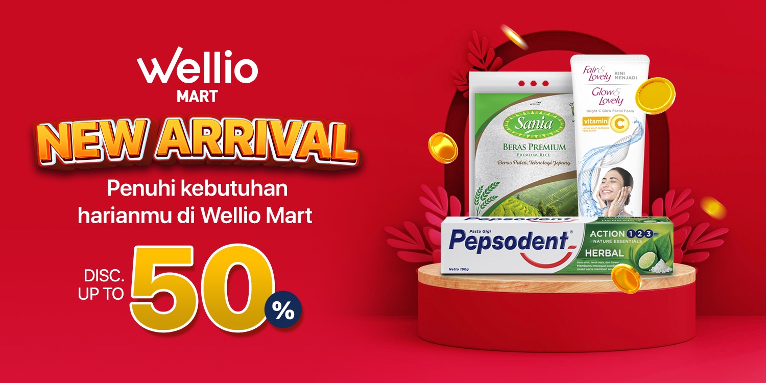 Produk Wellio Mart Official Shop | Shopee Indonesia