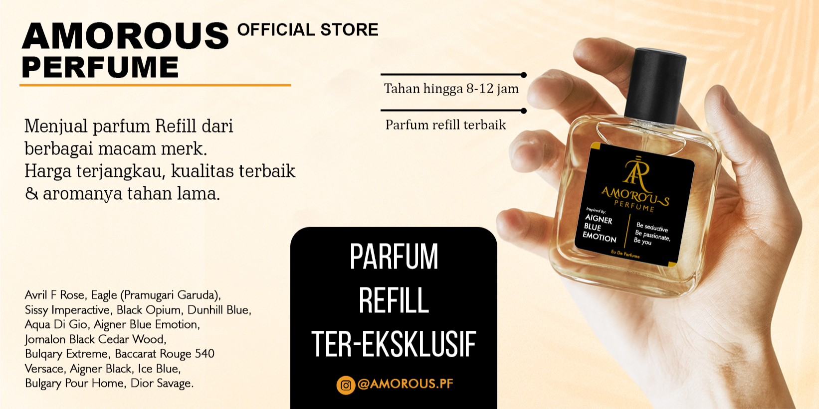 Produk Amorous Perfume | Shopee Indonesia