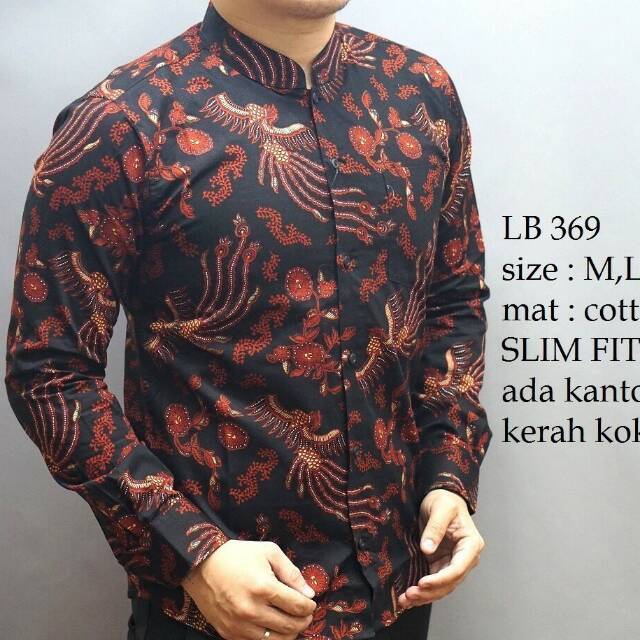 Produk BATIK PRIA MODERN - TRENDY MEN BATIK - BATIK SLIMFIT PRIA ...
