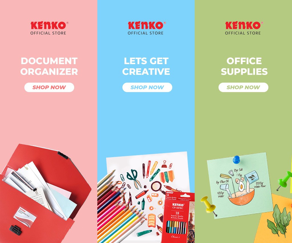 Toko Online Kenko Stationery Official Shop | Shopee Indonesia
