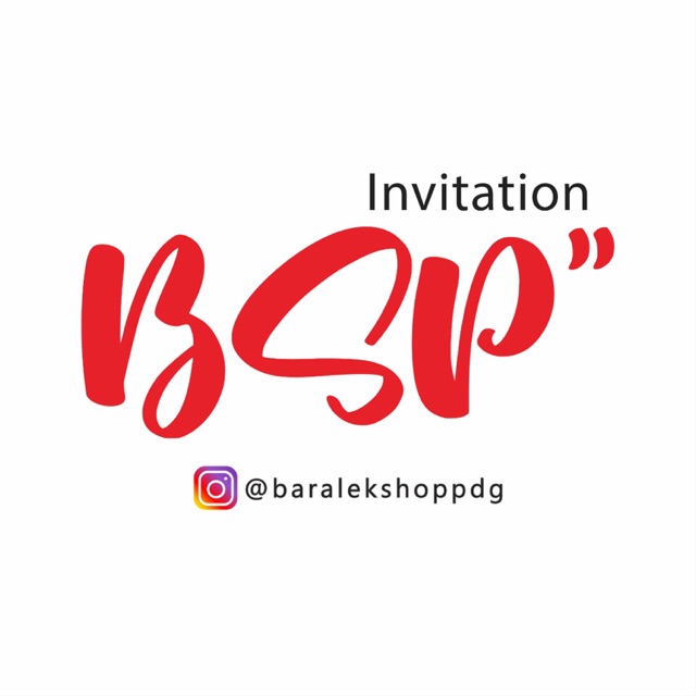 Produk BSP Invitation | Shopee Indonesia