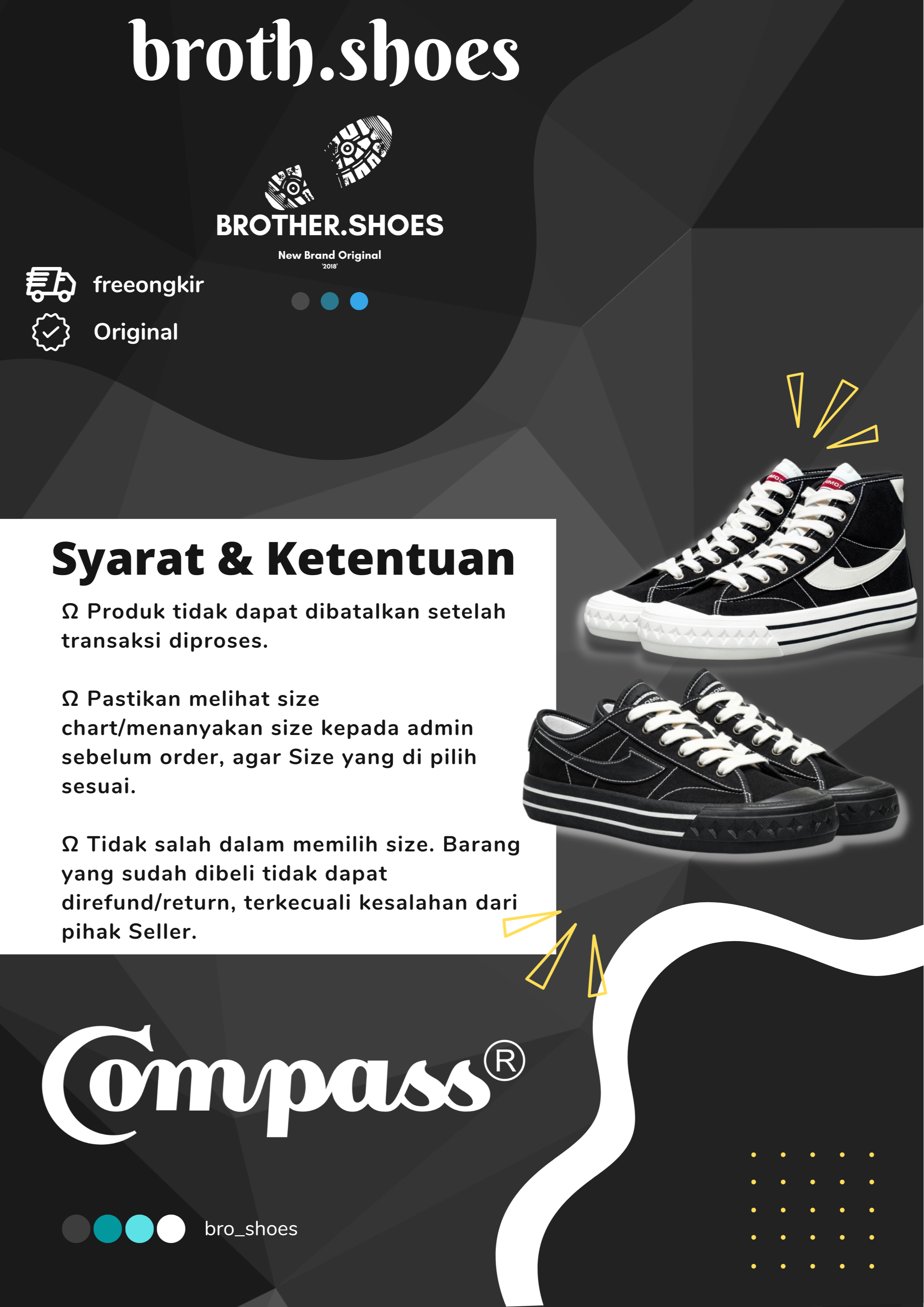Produk Bro.Shoes | Shopee Indonesia