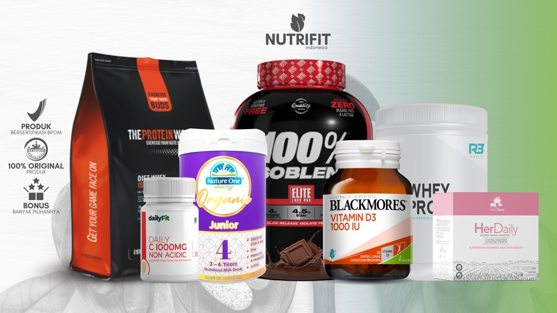 Produk Nutrifit Offical | Shopee Indonesia