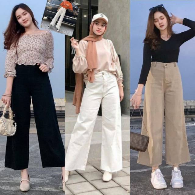 Produk CELANA_KULOT_WANITA | Shopee Indonesia