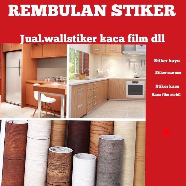 Produk REMBULAN STIKER WALLPAPER | Shopee Indonesia