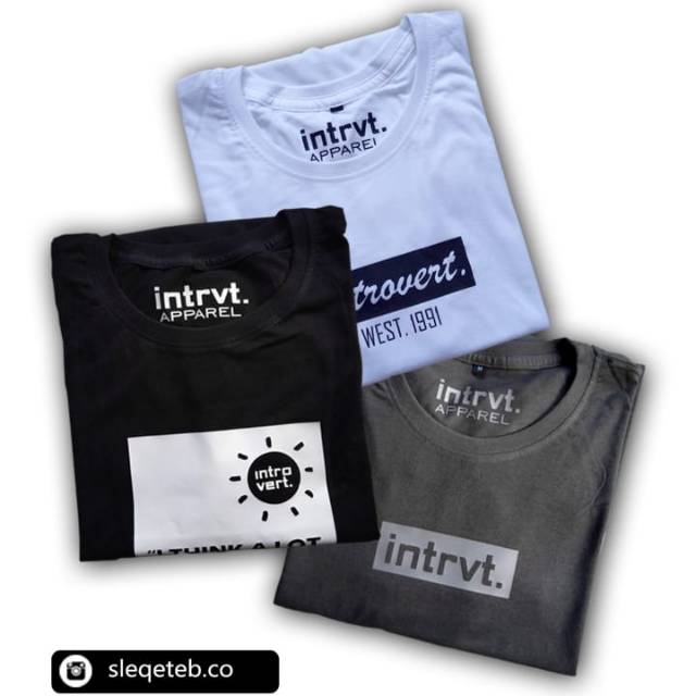 Produk Introvert Apparel | Shopee Indonesia