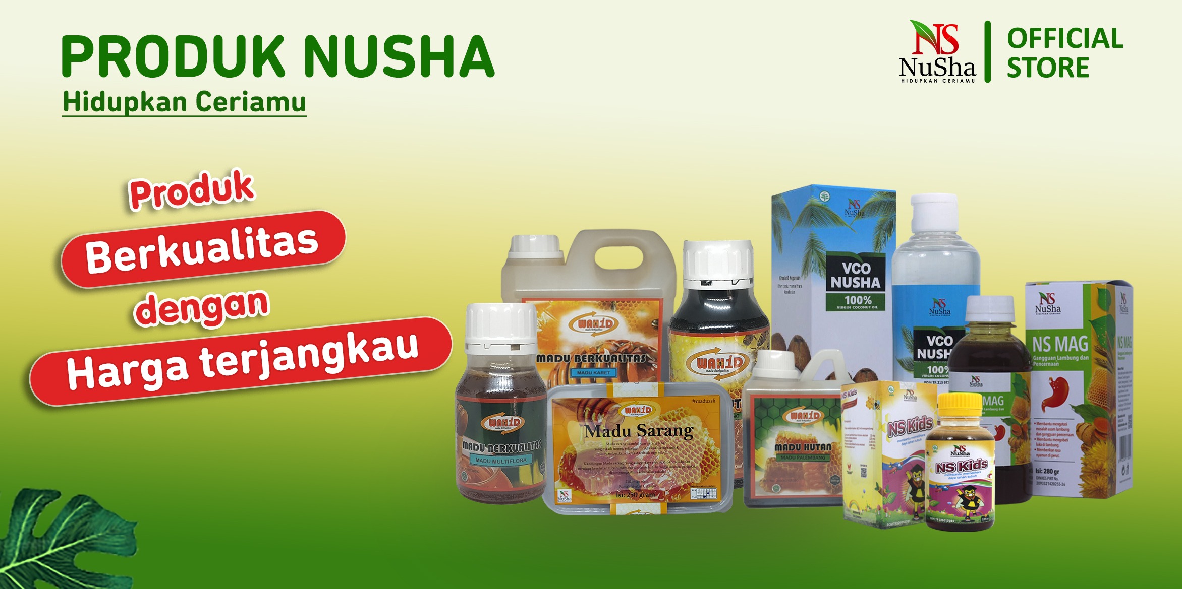 Produk Nusha Official | Shopee Indonesia