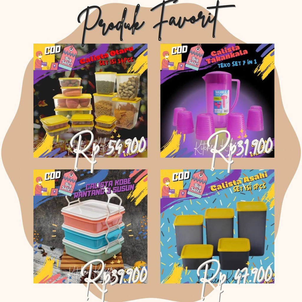 Produk KITCHEN KALCER | Shopee Indonesia