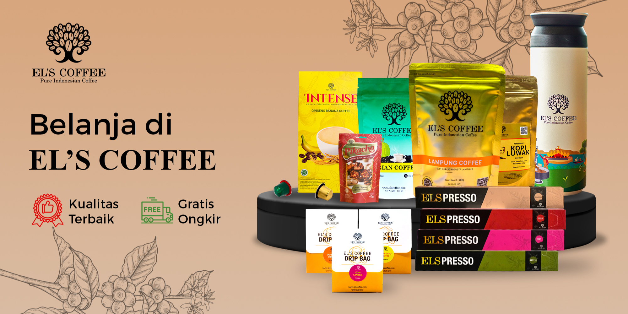 Toko Online El's Coffee Official Shop | Shopee Indonesia
