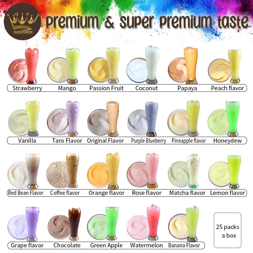 Produk Bubuk Minuman Queen Powder | Shopee Indonesia