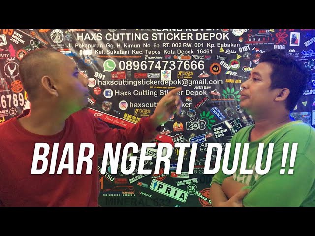 Produk Haxs Cutting Sticker | Shopee Indonesia