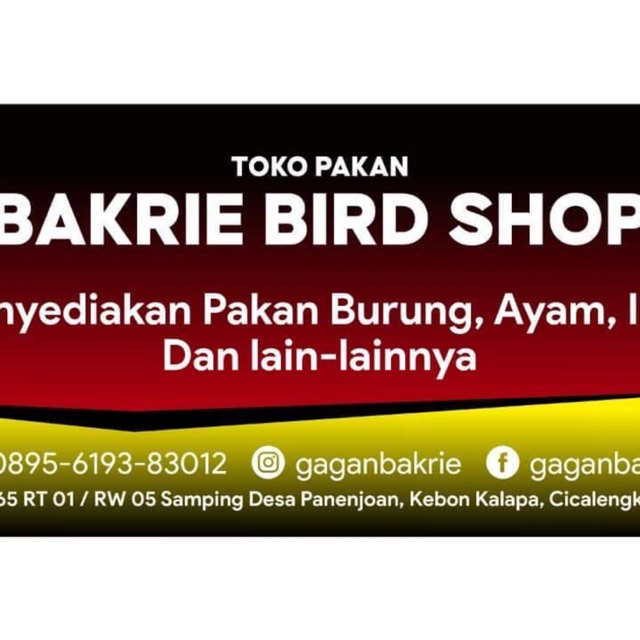 Produk Bakrie Bird Shop | Shopee Indonesia