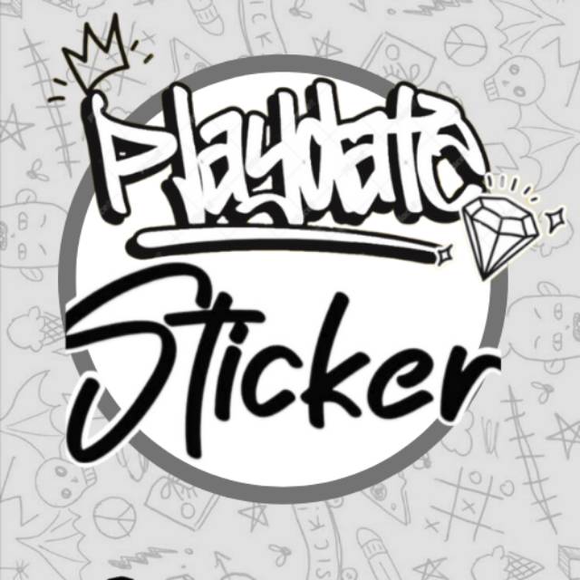 Produk Playdate sticker | Shopee Indonesia