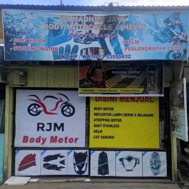 Produk RJM BODY MOTOR & MONEL | Shopee Indonesia