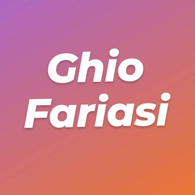 Produk Ghio Fariasi | Shopee Indonesia
