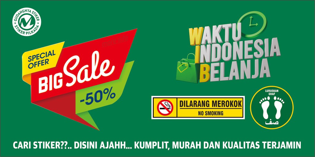 Produk STIKER PILKADA JAKARTA | Shopee Indonesia